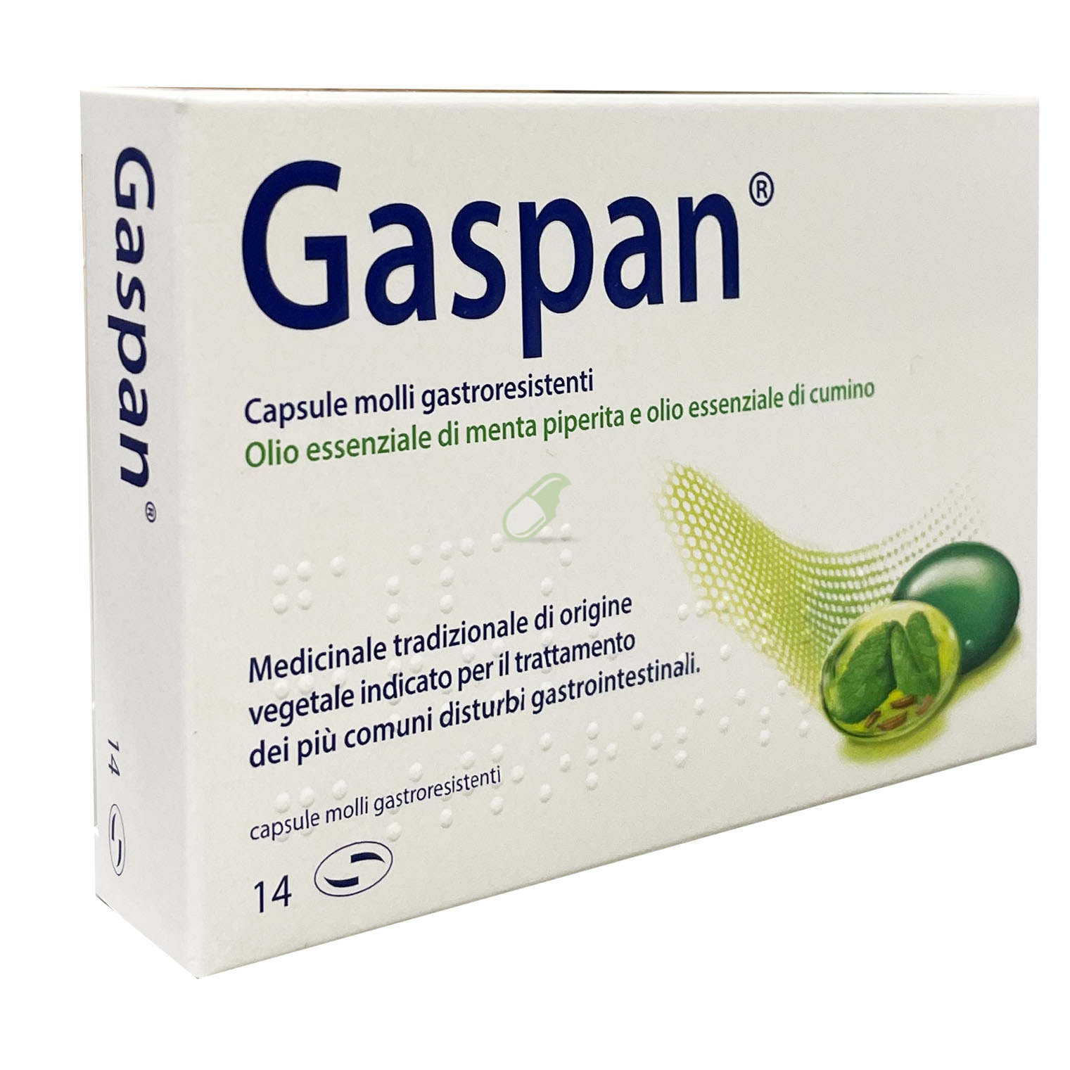 Gaspan 14 Capsule Molli Gastroresistenti Farmafarma | Farmafarma.it