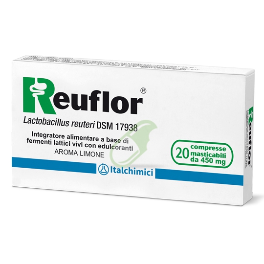 Italchimici Reuflor 20 cpr 9 G Integratore ... | Farmafarma.it