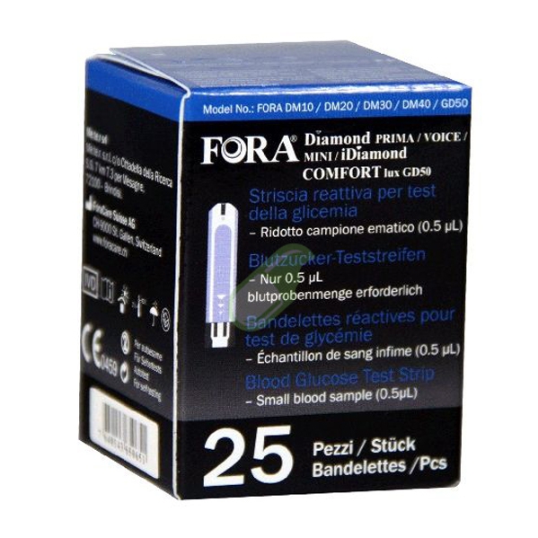 Meter Controllo della Glicemia Fora Diamond gd50... | Farmafarma.it