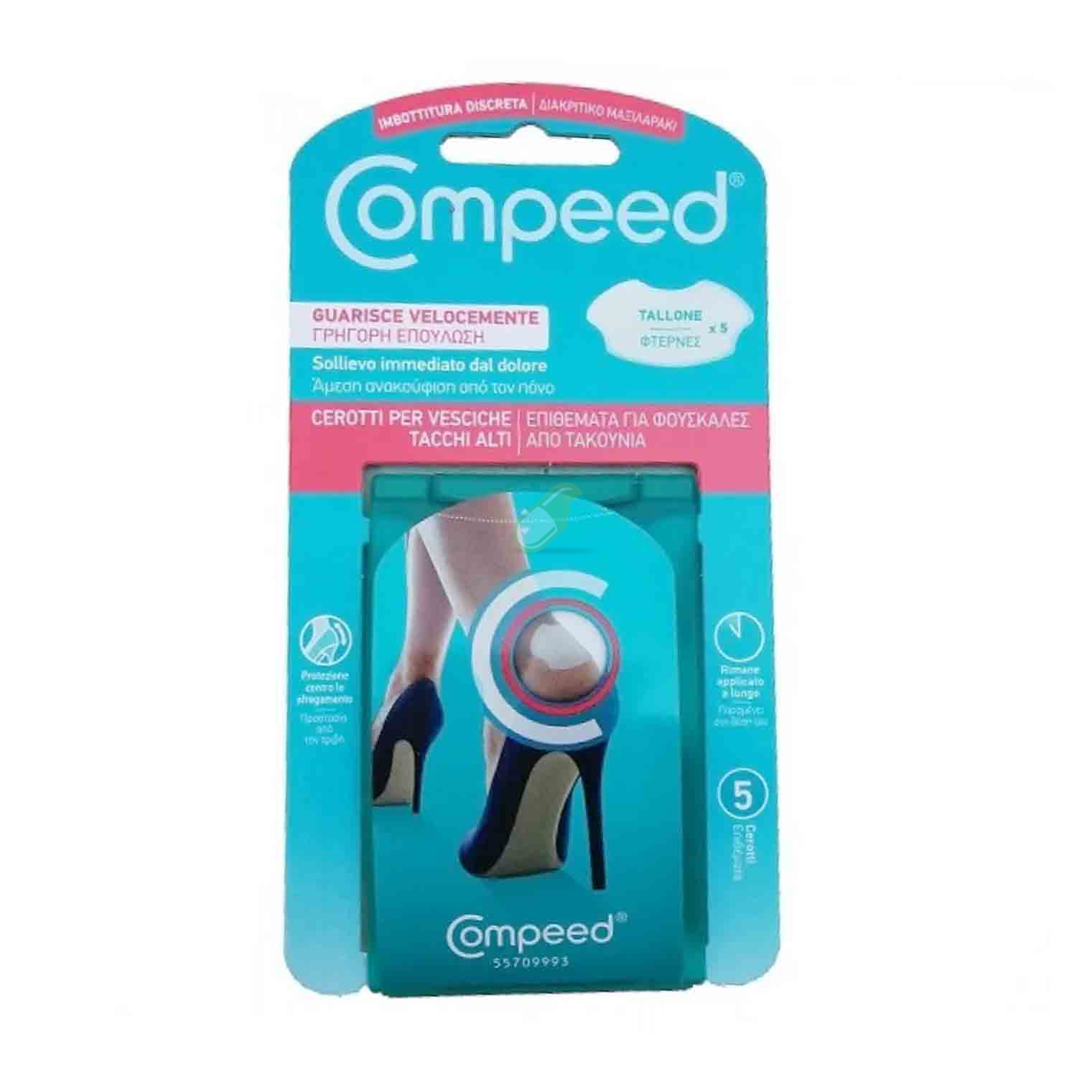 Compeed Cerotto Vesciche Tacchi Alti 5 Cerotti ... | Farmafarma.it