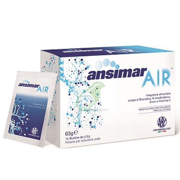 ABC Farmaceutici Ansimar Air Integratore 14 Buste | Farmafarma.it