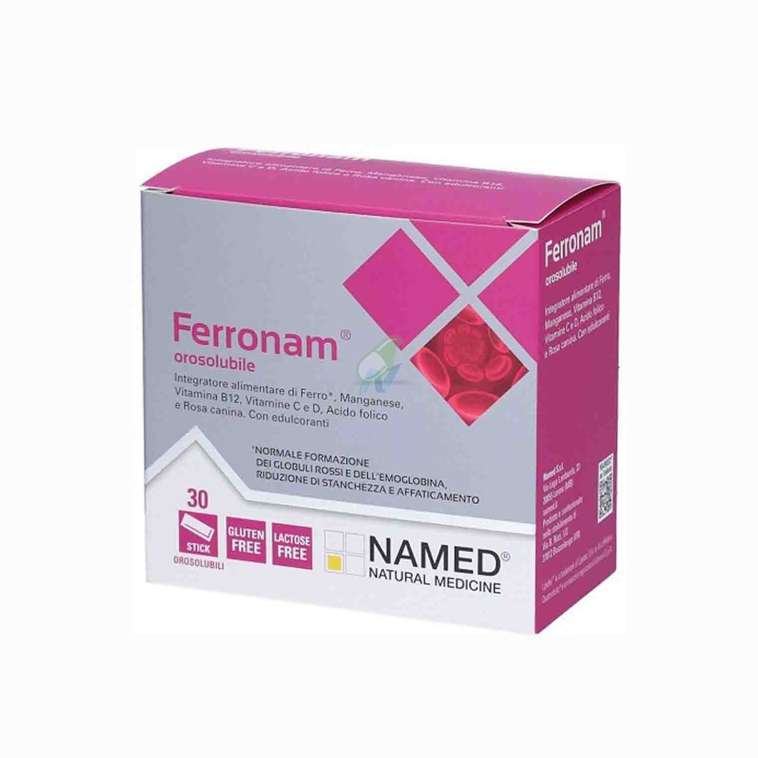 Named Ferronam Integratore 28 Bustine | Farmafarma.it