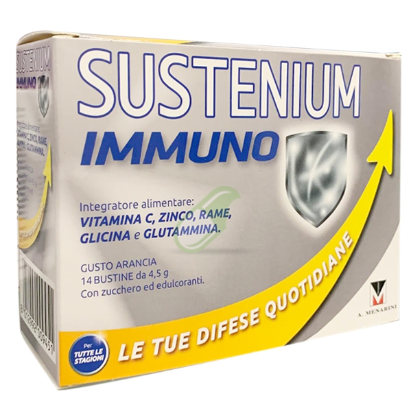Menarini Sustenium Immuno Integratore 14 Bustine | Farmafarma.it