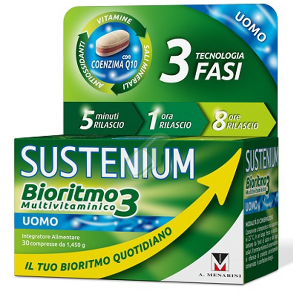 menarini linea sustenium bioritmo 3 uomo... | Farmafarma.it