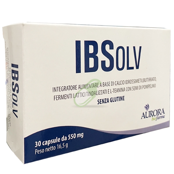 Auro Biofarma IBSolv Integratore 30 Capsule ... | Farmafarma.it