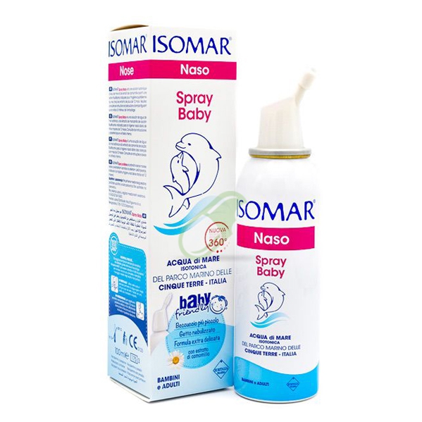 Isomar Spray Baby con camomilla 100ml Farmafarma | Farmafarma.it
