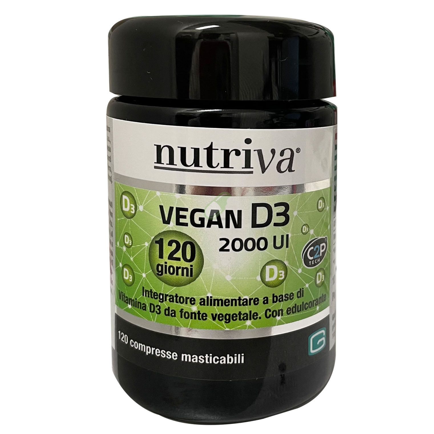 Nutriva Vitamine Vegan D3 2000 UI Integratore 120... | Farmafarma.it