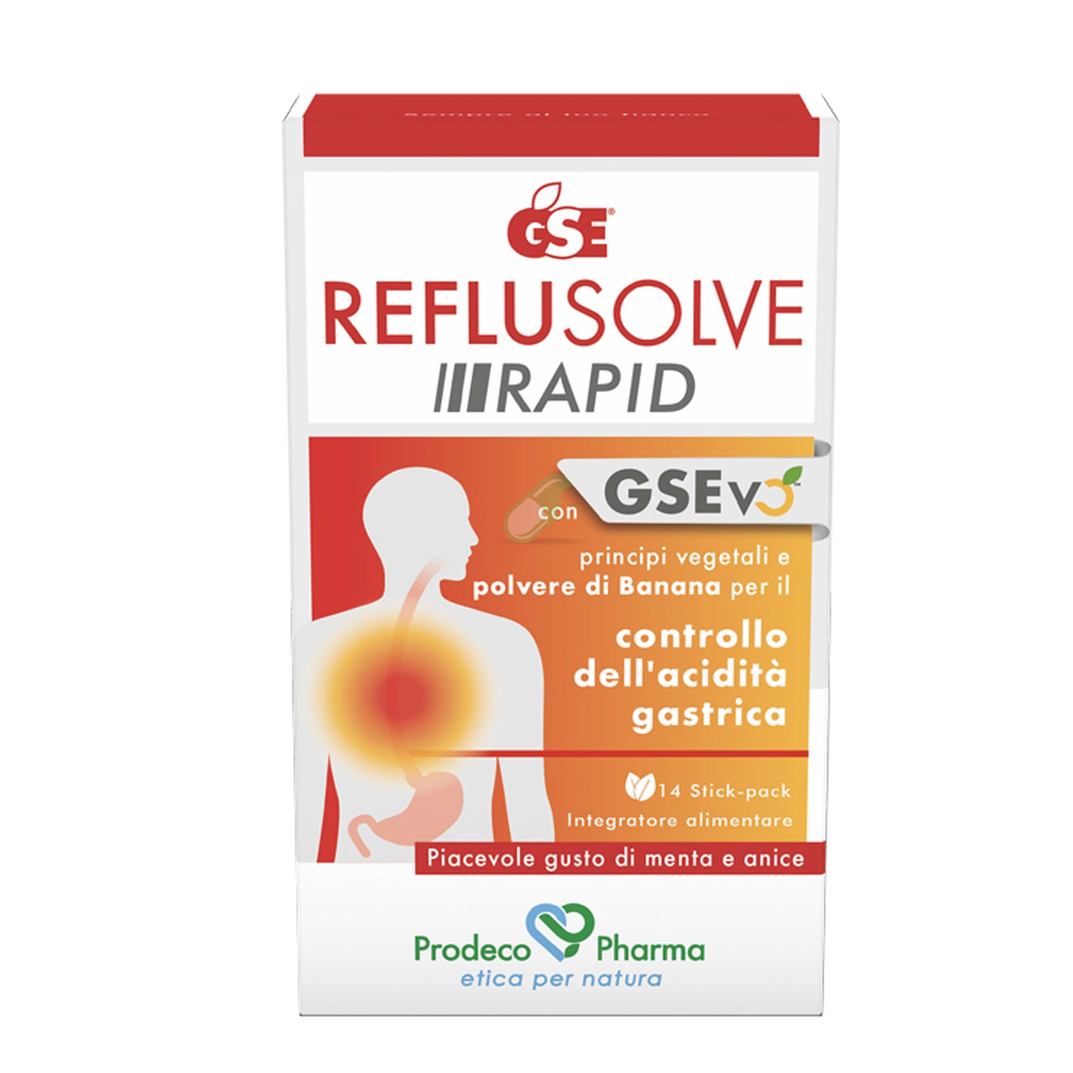 Prodeco Pharma GSE Refluresolve Rapid 14 Stick ... | Farmafarma.it