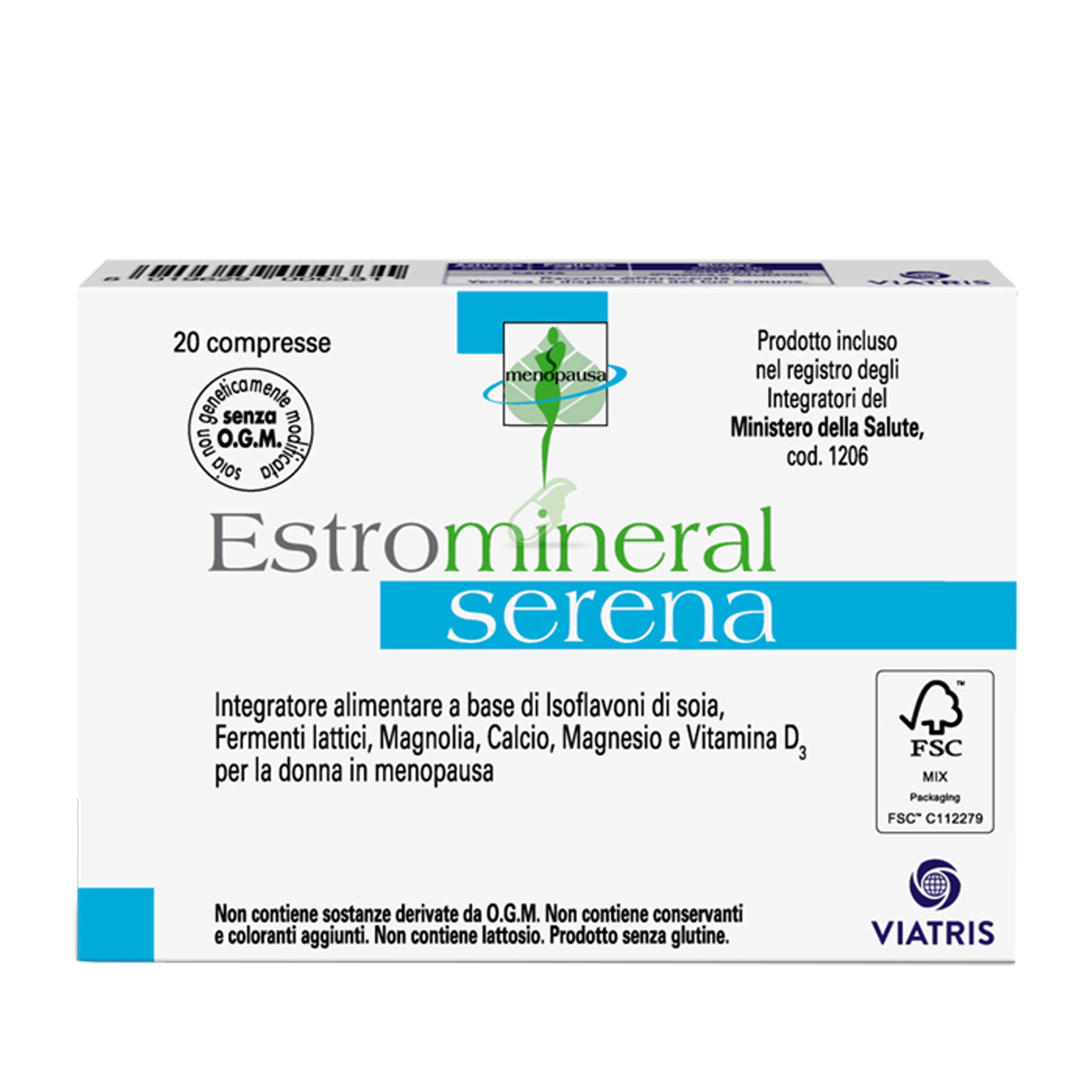 Estromineral Serena Integratore 40 cpr Farmafarma | Farmafarma.it