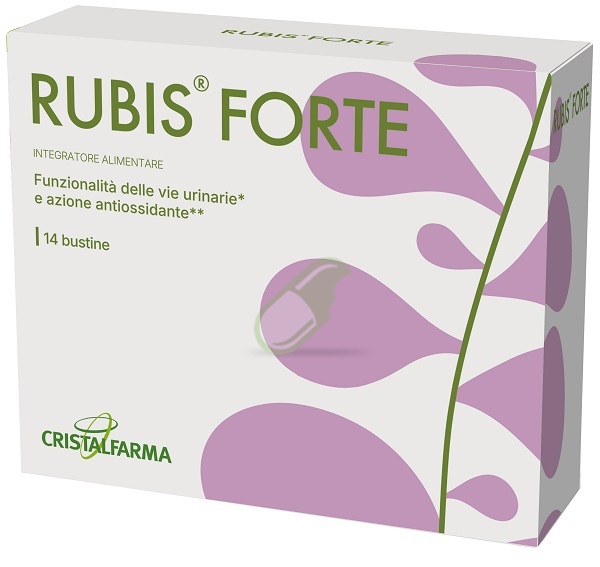 Rubis Forte Integratore Cristalfarma 14 Bustine ... | Farmafarma.it