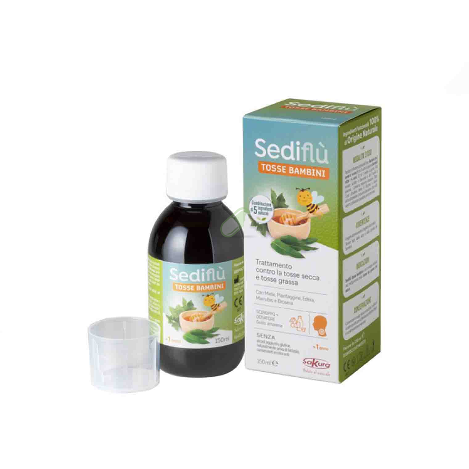 Sediflu Tosse Bambini Sciroppo 150ml Farmafarma | Farmafarma.it