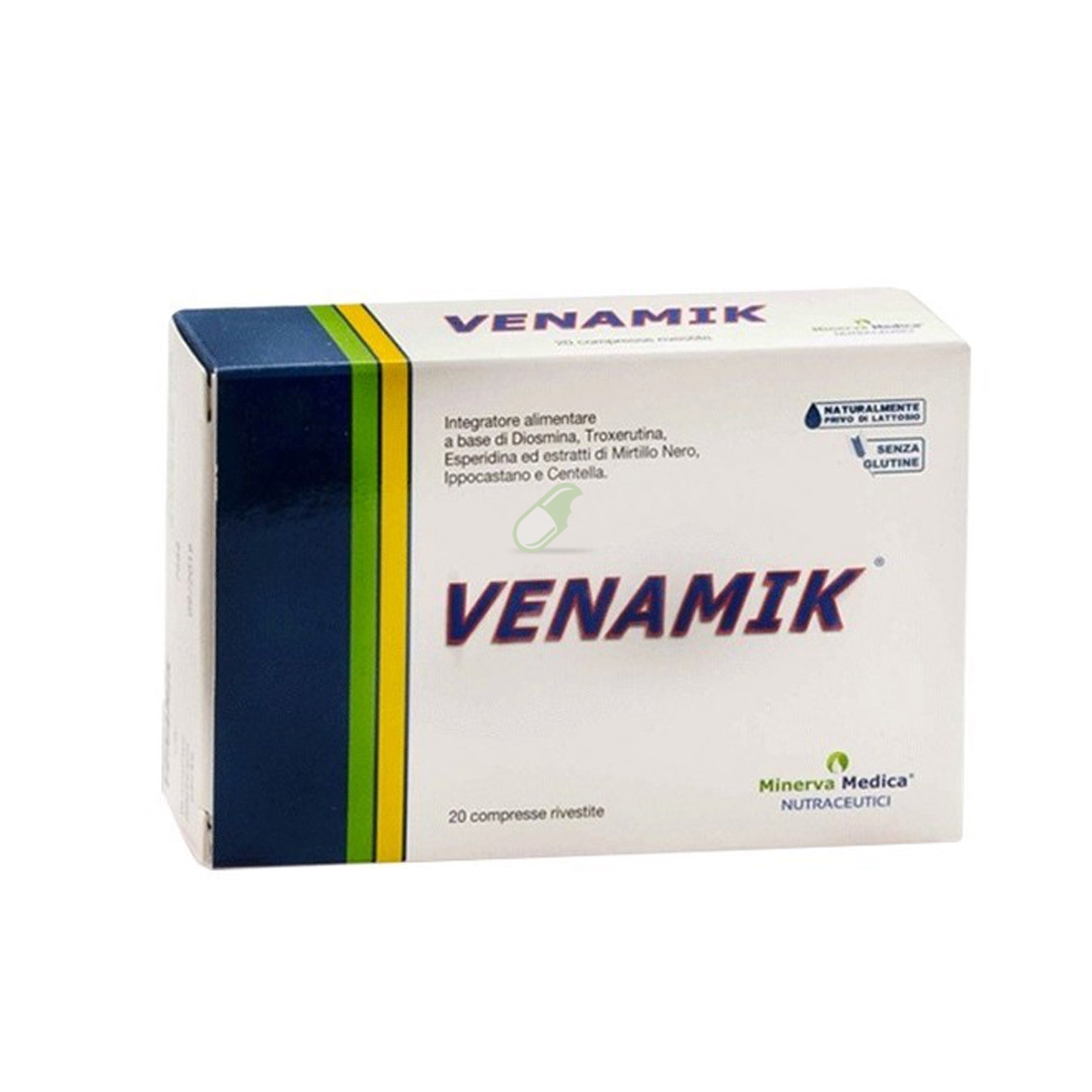 Minerva Medica Venamik Integratore 20 cpr Farmafarma | Farmafarma.it