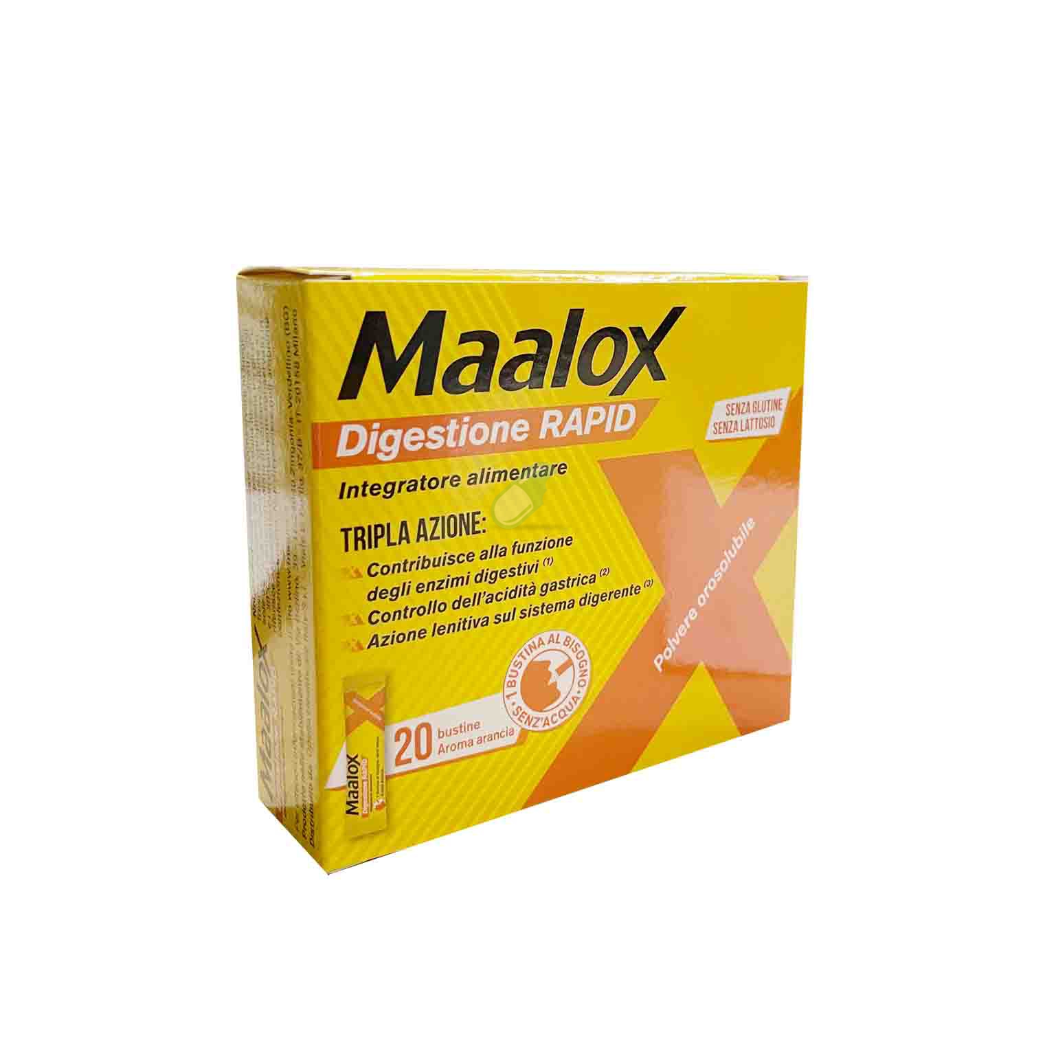 Sanofi Aventis Maalox RefluRapid 20 Bustine 10ml | Farmafarma.it