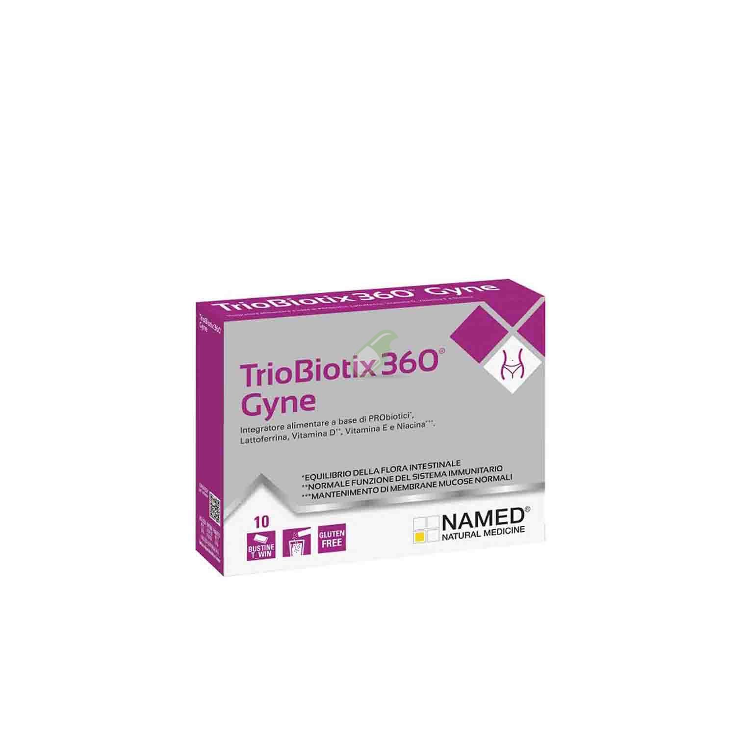 Named TrioBiotix 360 Gyne Integratore 10 Bustine ... | Farmafarma.it